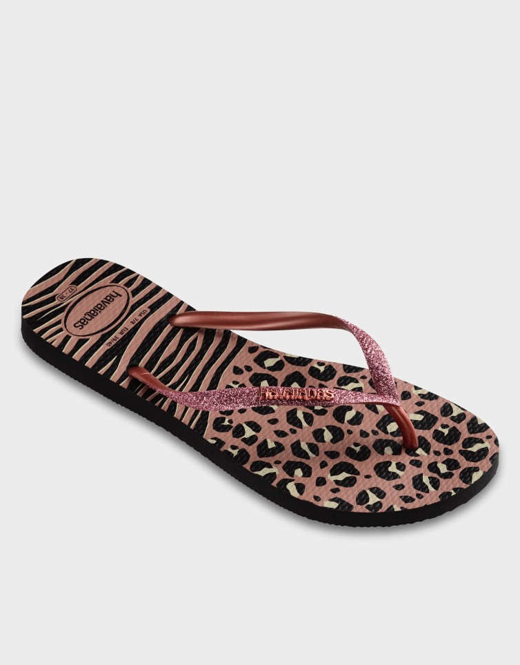 Havaianas SLIM ANIMALS MIX Ροζ Χρυσό