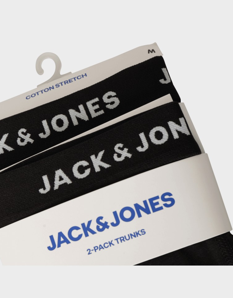 Jack & Jones JON TRUNKS 2 PACK Μαύρο